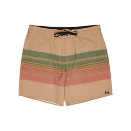 Boardshorts Billabong "Spinner Low Tide", Herren, Gr. 31SM, castel rock, Obermaterial: 92% Microfaser, 8% Elasthan;, Hosen Boardshorts