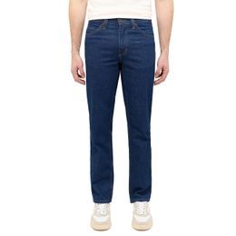 Straight-Jeans Mustang "Tramper Straigt", Herren, Gr. 40, L&auml;nge 30, schwarz (super schwarz), Denim/Jeans, Obermaterial: 98% Baumwolle, 2% Elasthan, straight fit, Jeans Straight-Jeans