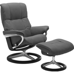 Relaxsessel stressless "Mayfair", grau (grau batick), B:79cm H:102cm T:44cm, Leder BATICK: BATICK ist ein leicht korrigiertes, durchgef&auml;rbtes und genarbtes M&ouml;belleder, bei dem die meisten Unebenheiten und Spuren in der Regel entfernt wurden.;Leder PALOMA: PALOMA ist ein durchgef&auml;rbtes Semianilin-M&ouml;belleder mit nat&uuml;rlicher Narbung.;ROHLEDER Stoff Q2 FARON: Ein fester zuverl&auml;ssiger Boucl&eacute; mit einem 