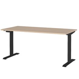 Pharao24.de H&ouml;henverstellbarer Schreibtisch B&uuml;roschreibtisch in modernem Design 160 cm breit