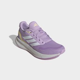Laufschuh adidas Performance "RUNFALCON 5", Damen, Gr. 41, powder plum, cloud wei&szlig;, orange tint, Synthetik, Textil, Schuhe Laufschuh