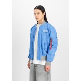 Bomberjacke Alpha Industries "MA-1 TTC Light", Damen, Gr. 3XL, mediteranian blau, Obermaterial: 100% Nylon, Futter: 100% Nylon, Jacken Bomberjacke