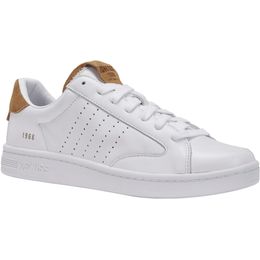 Sneaker K-Swiss "Lozan Klub LTH", Herren, Gr. 44, braun (wei&szlig;, braun), Leder, Schuhe Sneaker