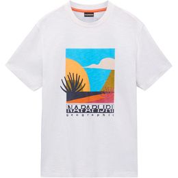 Napapijri Shirt 'S-Arbia' male White size S