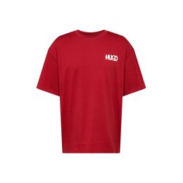Hugo T-Shirt 'Nimayliti' Herren Gr&ouml;&szlig;e XL rot / schwarz / wei&szlig;