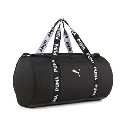 Sporttasche Puma "AT ESS BARREL BAG", Damen, Puma schwarz, unifarben, Taschen Sporttasche, f&uuml;r Fitness und Alltag, mit verstellbarem Schulterriemen