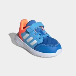 Klettschuh adidas Sportswear "TENSAUR RUN 3.0 KIDS", M&auml;dchen, Gr. 24, ray blau, ftwr wei&szlig;, semi blau burst, Synthetik, Textil, Schuhe Klettschuh, f&uuml;r Kinder, mit Klettverschluss