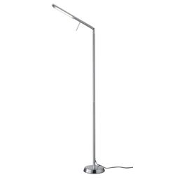 Trio LEUCHTEN LED Stehlampe "FILIGRAN", grau (nickelfarben), 1, &Oslash; 18cm H: 162cm, Leuchten, LED Stehlampe