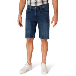 Jeansshorts "Finn", Herren, Gr. 31, N-Gr, blau (dunkelblau fashion vintage), Denim/Jeans, Obermaterial: 99% Baumwolle, 1% Elasthan, Pioneer Authentic Jeans, regular fit, Jeans Jeansshorts, Sommerhose