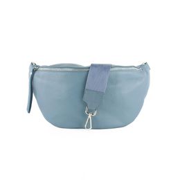 Lepelou G&uuml;rteltasche 'ROMA' Damen Gr&ouml;&szlig;e 40 cm x 20 cm x 12 cm blau