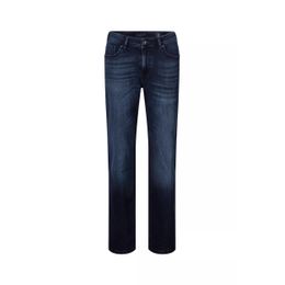 JOOP! Straight-Jeans JOOP "Fortres", Herren, Gr. 34, L&auml;nge 32, dunkelblau, Denim/Jeans, Obermaterial: 99% Baumwolle, 1% Elasthan, unifarben, gerade, Jeans Straight-Jeans, mit Used-Waschung