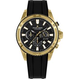 Jacques Lemans Uhr Herren Gr&ouml;&szlig;e One Size gold / schwarz