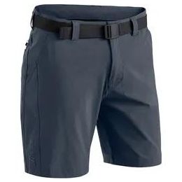 Funktionsshorts Maier Sports "Nil Short M", Herren, Gr. 48, Normalgr&ouml;&szlig;en, grau, 90% Polyamid, 10% Elasthan, Hosen, Herren Shorts, kurze Wanderhose, Outdoorhose 4 Taschen, Regular Fit