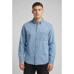 Only & Sons Jeanshemd ONLY & SONS "ONSORSON REGULAR YFM DNM SHIRT NOOS", Herren, Gr. L, N-Gr, light blau denim, Web, Obermaterial: 100% Baumwolle, unifarben, regular fit normal, Hemden Jeanshemd
