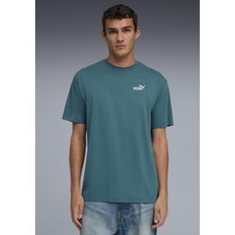 T-Shirt Puma "ESS RELAXED SMALL NO. 1 LOGO TEE", Herren, Gr. XL, emerald ice, Jersey, Obermaterial: 100% Baumwolle, bedruckt, relaxed fit normal, Rundhals, Shirts T-Shirt, Kurzarm, sportlicher Stil, Rundhalsausschnitt, Topseller