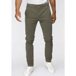 Levi's Chinohose LEVI'S "LE XX CHINO SLIM TAPER", Herren, Gr. 33, L&auml;nge 32, gr&uuml;n (shady olive), Web, Obermaterial: 98% Baumwolle, 2% Elasthan, unifarben, gerade kn&ouml;chellang, Hosen Chinohose, mit Markenlogo