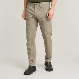 G-Star Raw Cargohose G-STAR "Rovic Cargo regular tapered", Herren, Gr. 30, L&auml;nge 34, beige (dune), Web, Obermaterial: 99% Baumwolle, 1% Elasthan, gerade, unten schmal lang, Hosen Cargohose