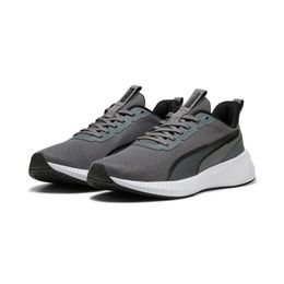 Laufschuh Puma "FLYER LITE 3", Damen, Gr. 40, wei&szlig; (cool schwarz gray, Puma schwarz, Puma wei&szlig;), Textil, Schuhe Laufschuh, mit Schn&uuml;rung, mit IMEVA-D&auml;mpfungstechnologie, Textil-Obermaterial