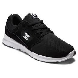 Sneaker DC Shoes "Skyline", Herren, Gr. 8,5(41), schwarz-wei&szlig; (schwarz, wei&szlig;), Obermaterial: Leder [Kuh] / Futter: Textil / Au&szlig;ensohle: Gummi, Schuhe Sneaker