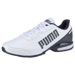 Sneaker Puma "EQUATE SL", Herren, Gr. 47, Puma wei&szlig;, peacoat, Synthetik, Schuhe Sneaker, herausnehmbare Innensohle, SOFTFOAM+ D&auml;mpfungstechnologie, Topseller