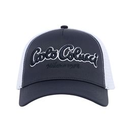 Carlo Colucci Cap 'Dujanic' Damen Gr&ouml;&szlig;e 55/60 navy / wei&szlig;