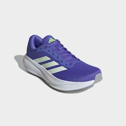 Laufschuh adidas Performance "RESPONSE RUNNER 2", Gr. 46, cobalt blau, ftwr wei&szlig;, lucid lemon, Synthetik, Textil, Schuhe Laufschuh