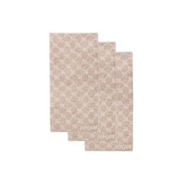 JOOP! Handtuch JOOP "Handtuch Classic / Infinity / Signature 3er Pack", beige (beige cornflower), B:50cm, Obermaterial: 100% Baumwolle CO., Handt&uuml;cher, Handtuch