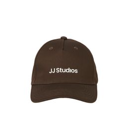 Jack & Jones Baseball Cap JACK & JONES "JACBASE SOHO CAP LN", Herren, delicioso, Baumwolle, unifarben, Caps Baseball Cap, mit Logostickerei