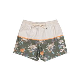 Boardshorts Quiksilver "Life On The Reef 15", Herren, Gr. XXL, birch life on the reef, 100% Polyester, Hosen Boardshorts
