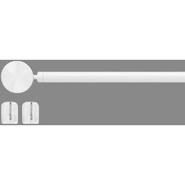 Scheibenstange GOOD LIFE "Kreis" Gr. 2, wei&szlig;, &Oslash;:10mm, Kunststoff, Metall, Gardinenstangen, Scheibenstange