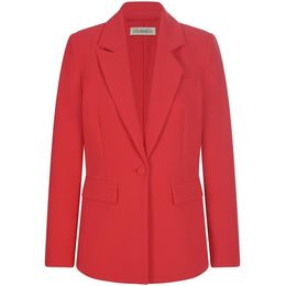 Uta Raasch - Blazer mit Reverskragen, rot, Gr. 42 / M