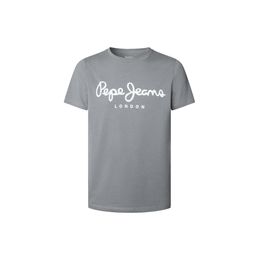 Pepe Jeans T-Shirt Herren Gr&ouml;&szlig;e XL grau / wei&szlig;