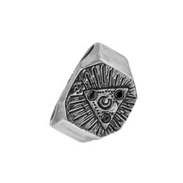 Haze&Glory Haze&glory Ring 'Pyramid' Herren Gr&ouml;&szlig;e 60 silber