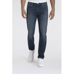 Levi's Slim-fit-Jeans LEVI'S "511 SLIM", Herren, Gr. 29, L&auml;nge 32, world view, Denim/Jeans, Obermaterial: 99% Baumwolle, 1% Elasthan, skinny fit kn&ouml;chellang, Jeans Slim-fit-Jeans, mit Stretch