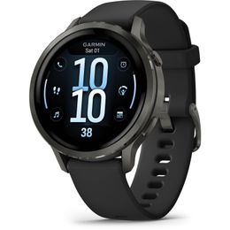 Garmin Venu 4 Sportuhr - Gr&ouml;&szlig;e Einheitsgr&ouml;&szlig;e - schwarz