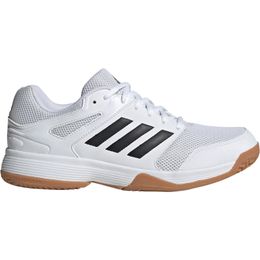 Adidas Speedcourt Hallenschuhe Herren - Gr&ouml;&szlig;e 46 2/3 - wei&szlig;