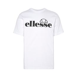 T-Shirt Ellesse "H T-SHIRT", Herren, Gr. XS, wei&szlig;, Obermaterial: 100% Baumwolle, Rundhals, Shirts T-Shirt