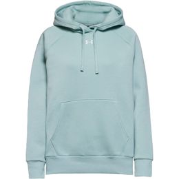 Under Armour RIVAL Hoodie Damen - Gr&ouml;&szlig;e L - gr&uuml;n