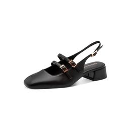 Tamaris Slingback Pumps female Black size 42