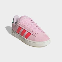 Sneaker adidas Sportswear "GRAND COURT ALPHA", Damen, Gr. 38, pink (clear pink, lucid rot, court gr&uuml;n), Leder, Synthetik, Schuhe Sneaker, inspiriert vom Design des adidas campus 00