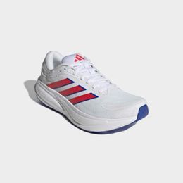 Laufschuh adidas Performance "RESPONSE 2", Herren, Gr. 44,5, cloud wei&szlig;, pure ruby, core schwarz, Synthetik, Textil, Schuhe Laufschuh