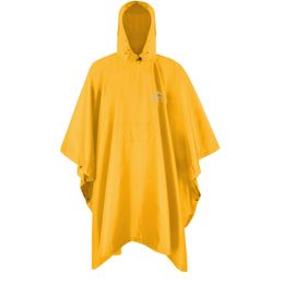 Normani Regenponcho 'Derry' Herren Gr&ouml;&szlig;e XS/XL gelb / grau