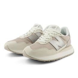 Sneaker New Balance "237", Damen, Gr. 37, beige, Leder, Synthetik, Textil, Schuhe Sneaker