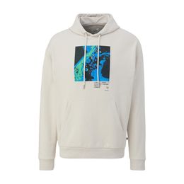QS Sweatshirt Herren Gr&ouml;&szlig;e XXL blau / gr&uuml;n / schwarz / wollwei&szlig;