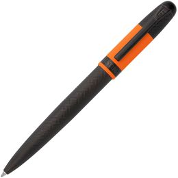 Drehkugelschreiber Festina, orange (schwarz, orange), Stifte, Metall, Drehkugelschreiber, Schreibger&auml;t, Mine wechselbar, Geschenkidee, inkl. Etui