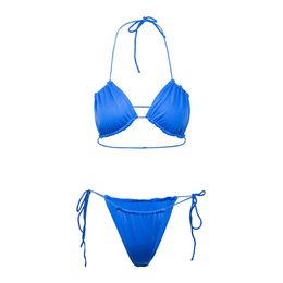 Kalaia Bikini 'Gummie Bikini' Damen Gr&ouml;&szlig;e L blau