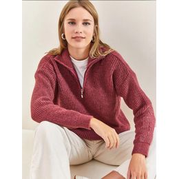 Bianco Lucci Pullover Damen Gr&ouml;&szlig;e S/L rostrot