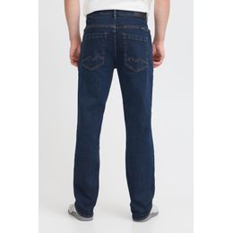 Straight-Jeans Blend "Rock fit", Herren, Gr. 32, L&auml;nge 34, blau (denim dunkelblau), Denim/Jeans, Obermaterial: 98% Baumwolle, 2% Elasthan, Abriebeffekte, straight fit, Jeans Straight-Jeans