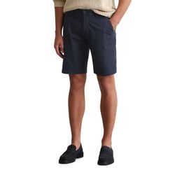 Marc O'Polo Shorts MARC O'POLO "Reso", Herren, Gr. 29, N-Gr, blau (schwarz navy), Twill, Obermaterial: 98% Baumwolle, 2% Elasthan, regular fit, Hosen Shorts, leichte Twill-Stoff f&uuml;r optimale Bewegungsfreiheit