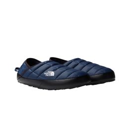 Hausschuh The North Face "M THERMOBALL TRACTION MULE V", Herren, Gr. 39, summit navy, tnf wei&szlig;, Textil, Schuhe Hausschuh